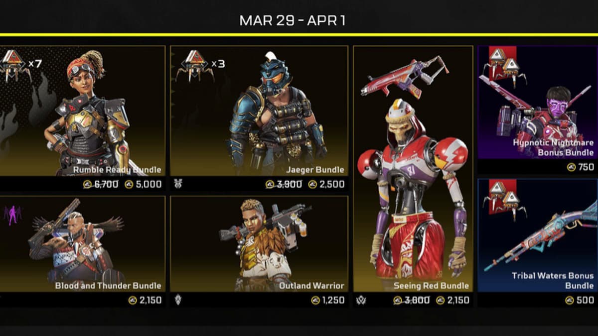 All new cosmetics coming in the Apex Legends Warriors Collection Event ...