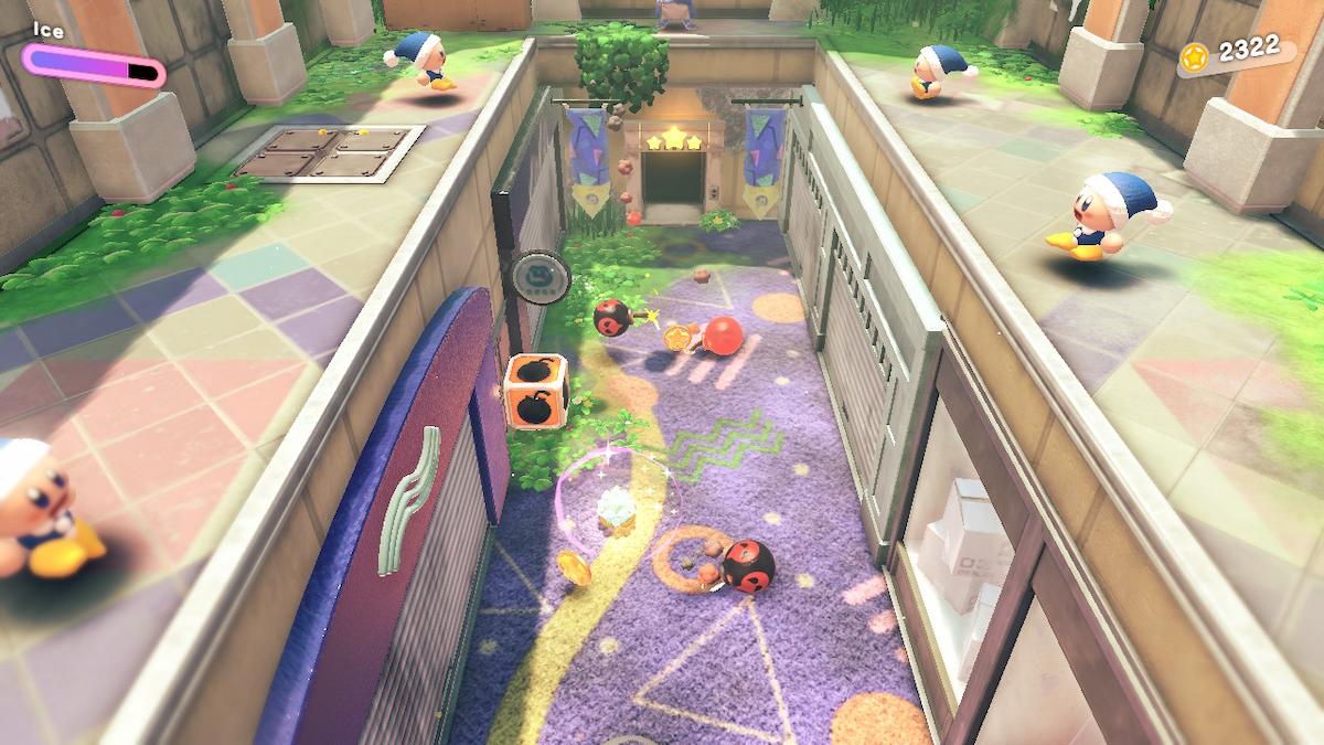 All Hidden Waddle Dee locations in A Trip to Alivel Mall in Kirby and ...