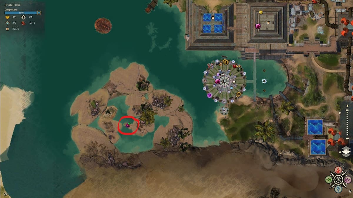 All Mastery Insight Points in Crystal Oasis in Guild Wars 2 - Gamepur