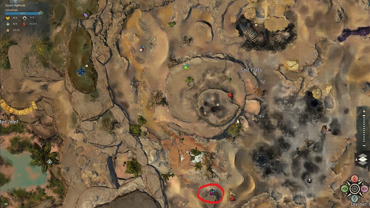 All Mastery Insight Points in the Desert Highlands in Guild Wars 2 ...