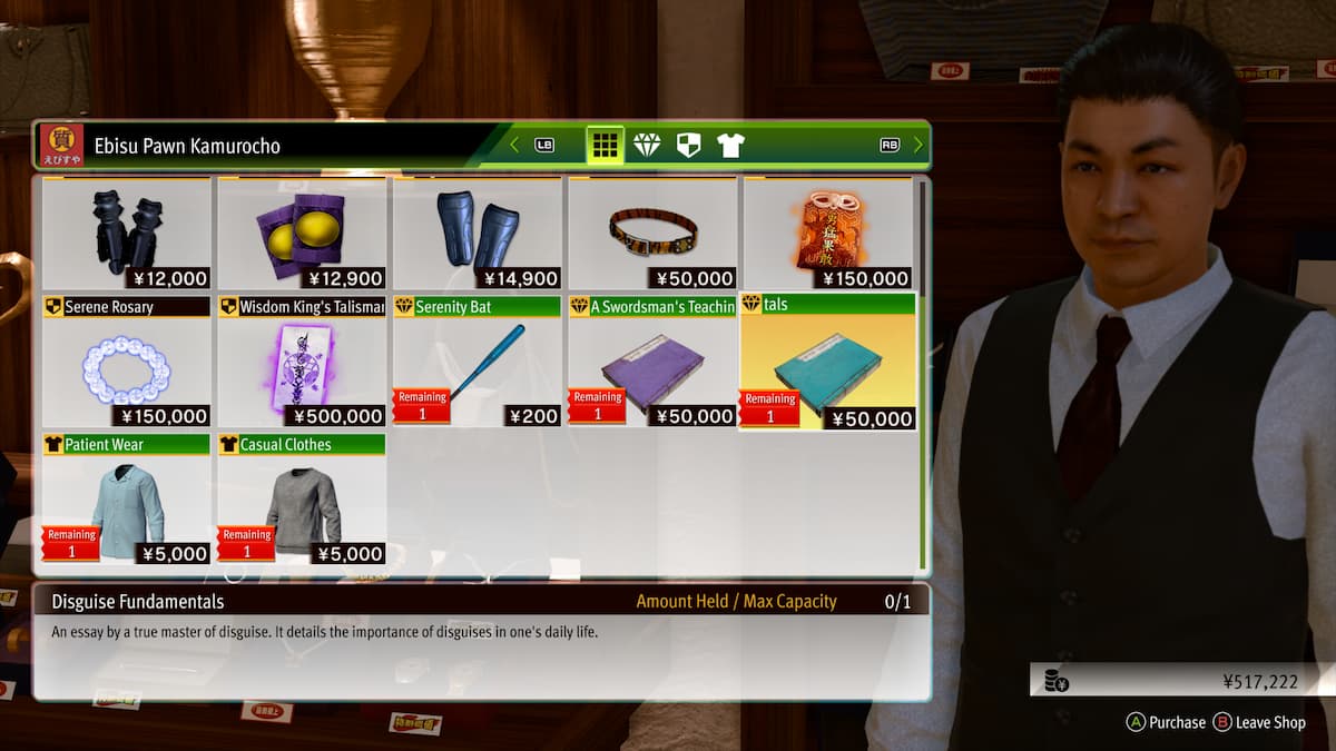 How to find Disguise Fundamentals in Lost Judgment: The Kaito Files ...