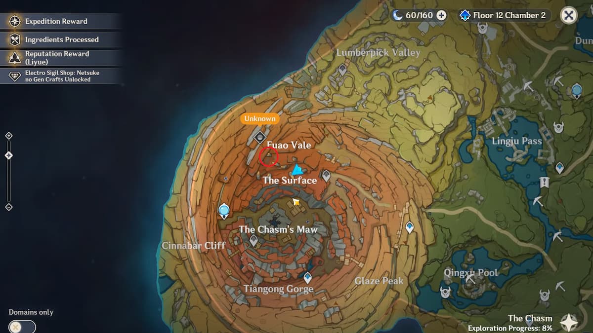 How to unlock The Lost Valley domain in Genshin Impact - Gamepur
