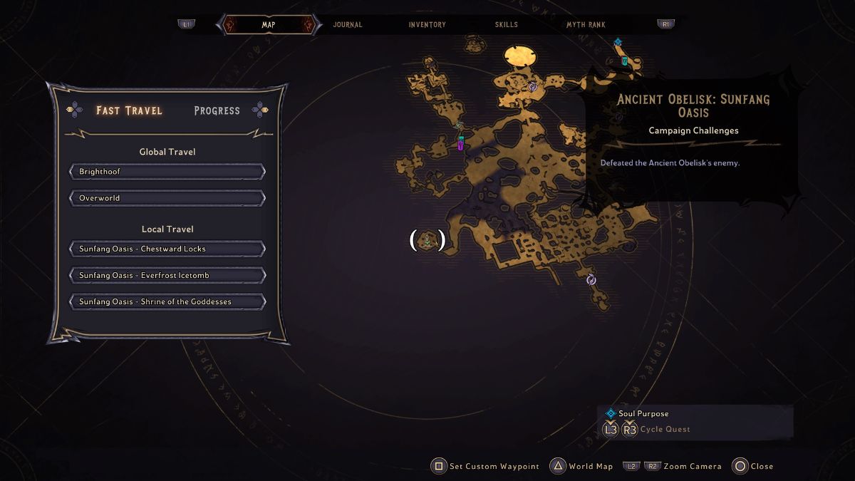 Where to find the Ancient Obelisk in Sunfang Oasis in Tiny Tina's ...