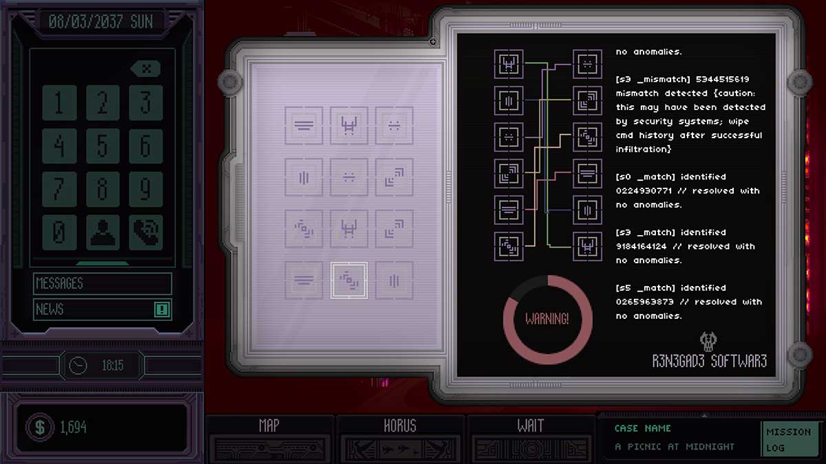 How to hack the lock at Block 42 in Chinatown Detective Agency ...