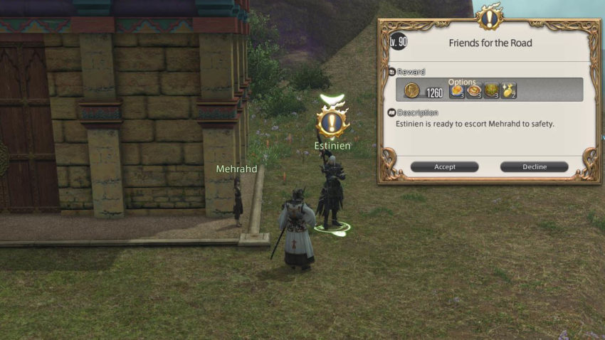 How to complete the Friends for the Road quest in Final Fantasy XIV ...