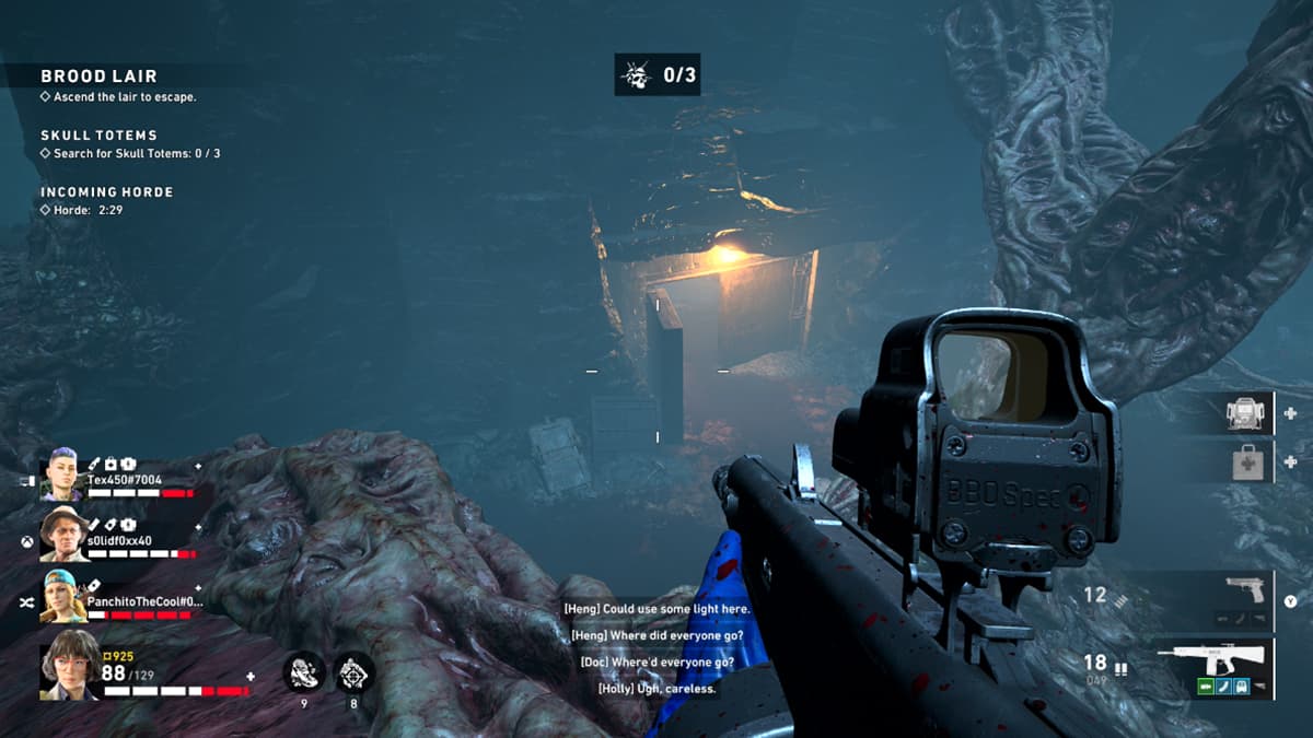 How to find the secret in Brood Lair in Back 4 Blood Tunnels of Terror ...