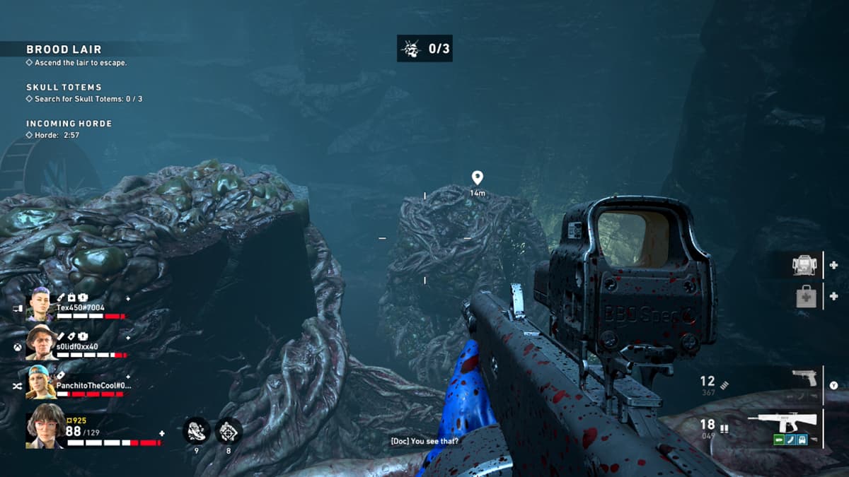 How to find the secret in Brood Lair in Back 4 Blood Tunnels of Terror ...