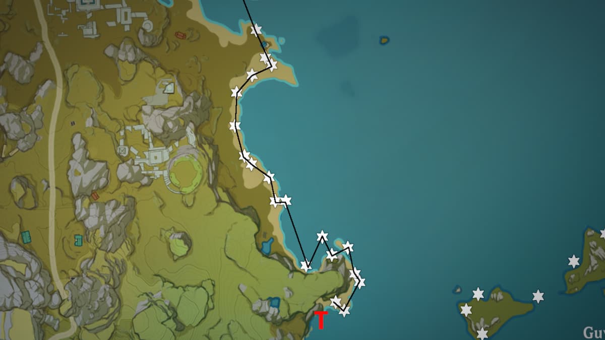 Best Starconch farming route in Genshin Impact - Gamepur