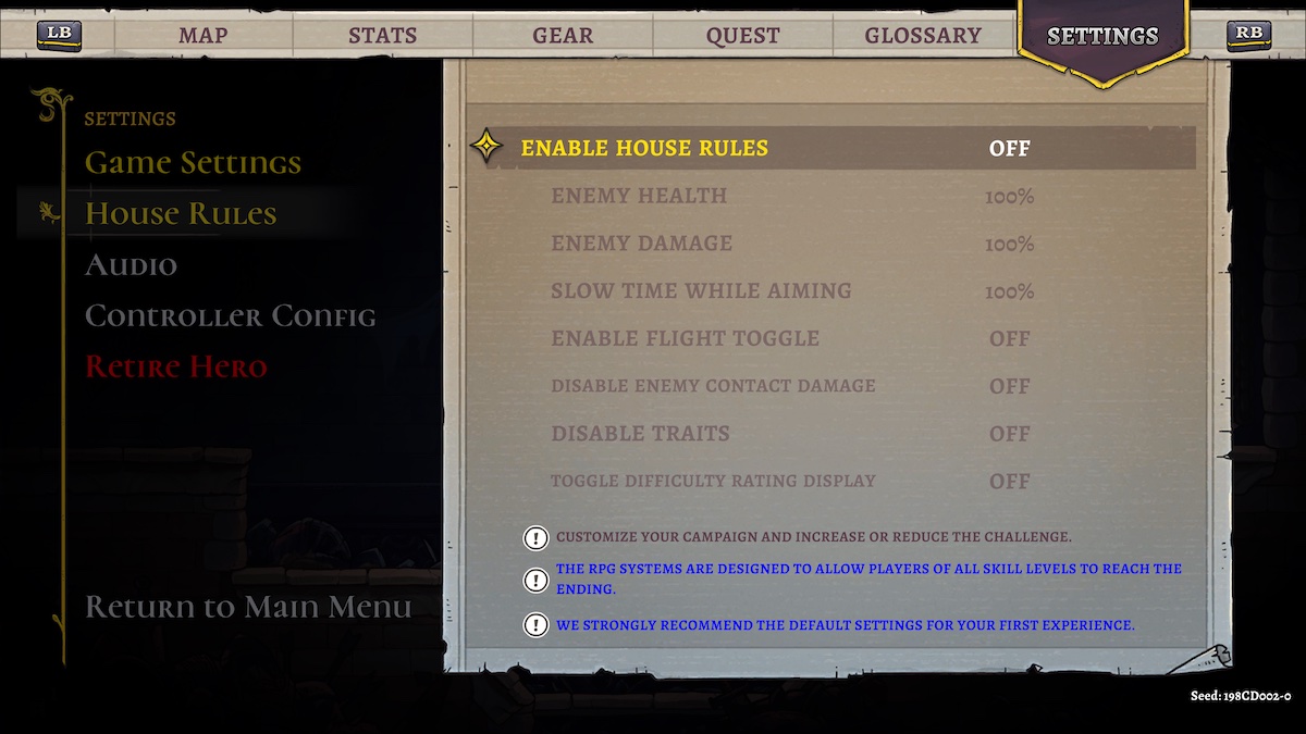 Rogue Legacy 2 House Rules, explained - Gamepur