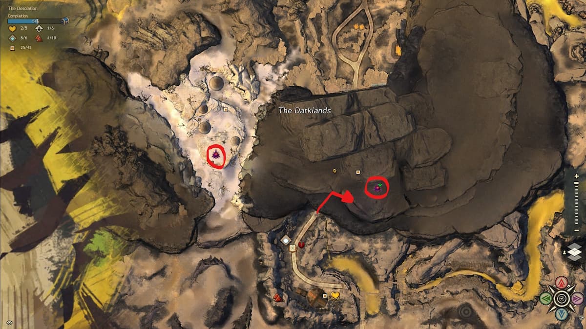 All Mastery Insight Points in The Desolation in Guild Wars 2 - Gamepur