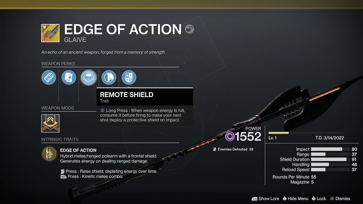 Every Exotic Glaive perk in Destiny 2, and how to get them - Gamepur