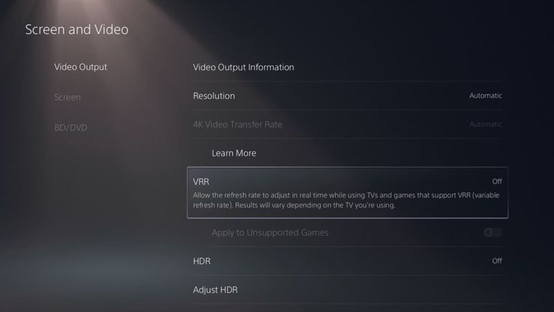 How to enable VRR/Variable Refresh Rate on PS5 - Gamepur