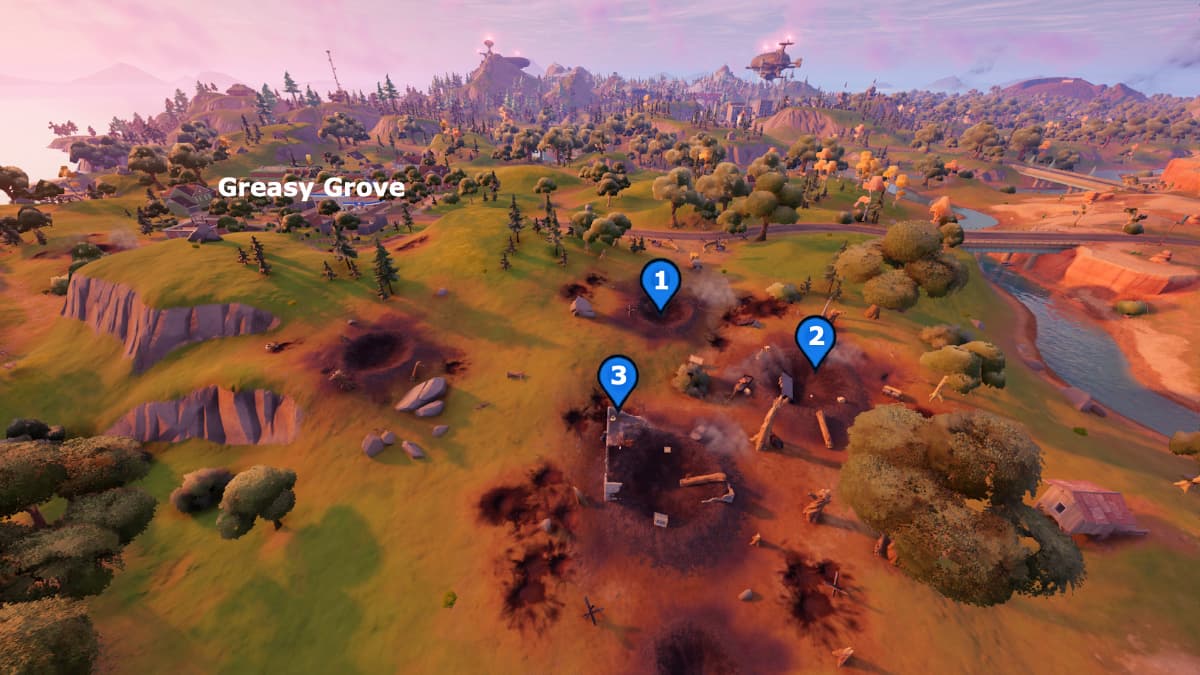 Where to collect Omni Chips at Crispy Crater in Fortnite Chapter 3 ...