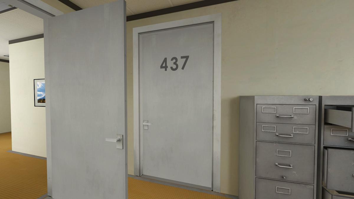 How to get the Click on door 430 five times achievement in The Stanley ...