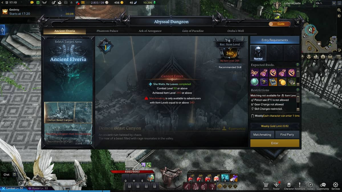 Demon Beast Canyon Abyssal Dungeon Guide for Lost Ark - Gamepur