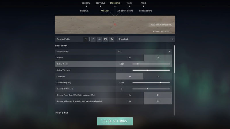 How to customize your crosshair color in Valorant - Gamepur