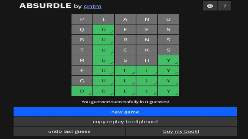 What is the best Absurdle guess? - Gamepur