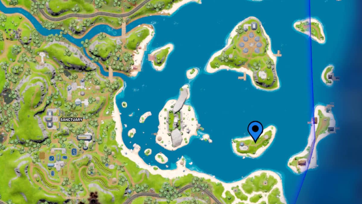 Where to collect the Level Up Token on an island east of Sanctuary in ...