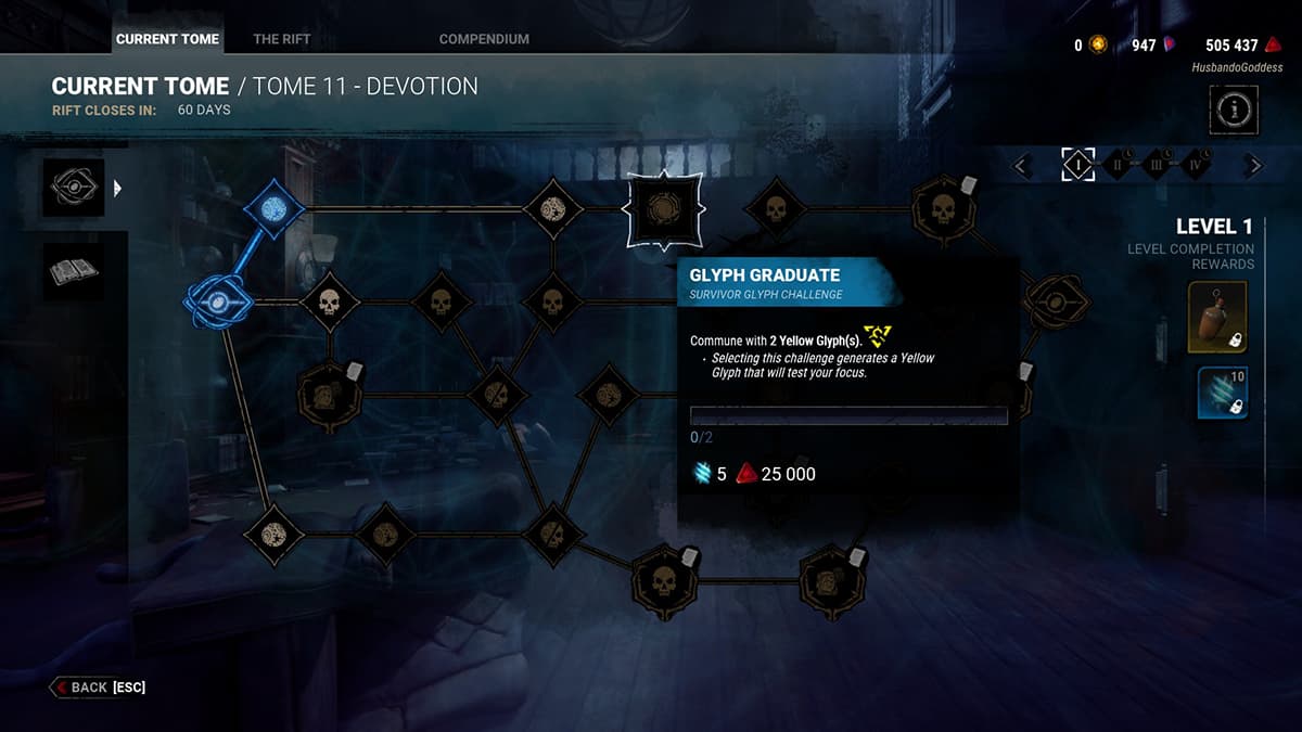 How to use Yellow Glyphs in Dead By Daylight, and what they do - Gamepur