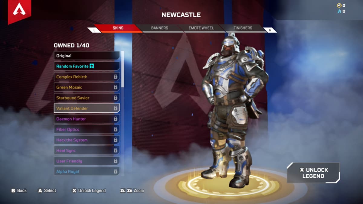 The best skins for Newcastle in Apex Legends - Gamepur