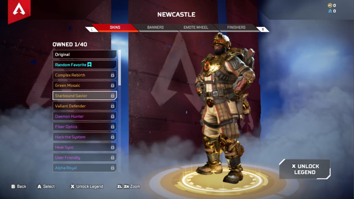 The best skins for Newcastle in Apex Legends - Gamepur