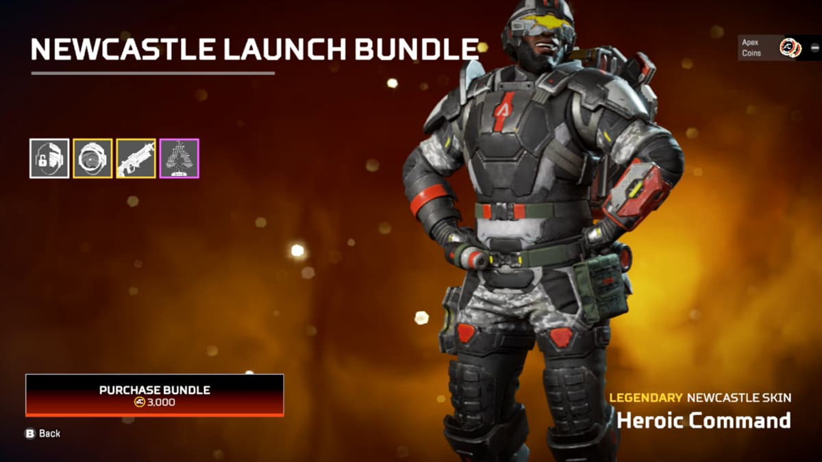 The best skins for Newcastle in Apex Legends - Gamepur