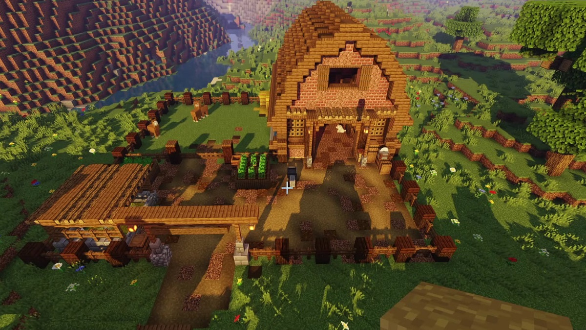 The 8 Best Minecraft Barn House Designs and Builds - Gamepur