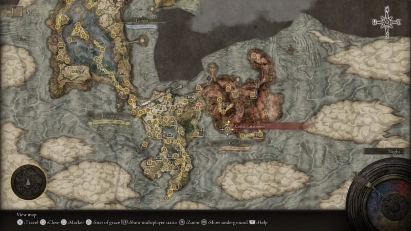 Where to find all the Cemetery Shade bosses in Elden Ring - Gamepur