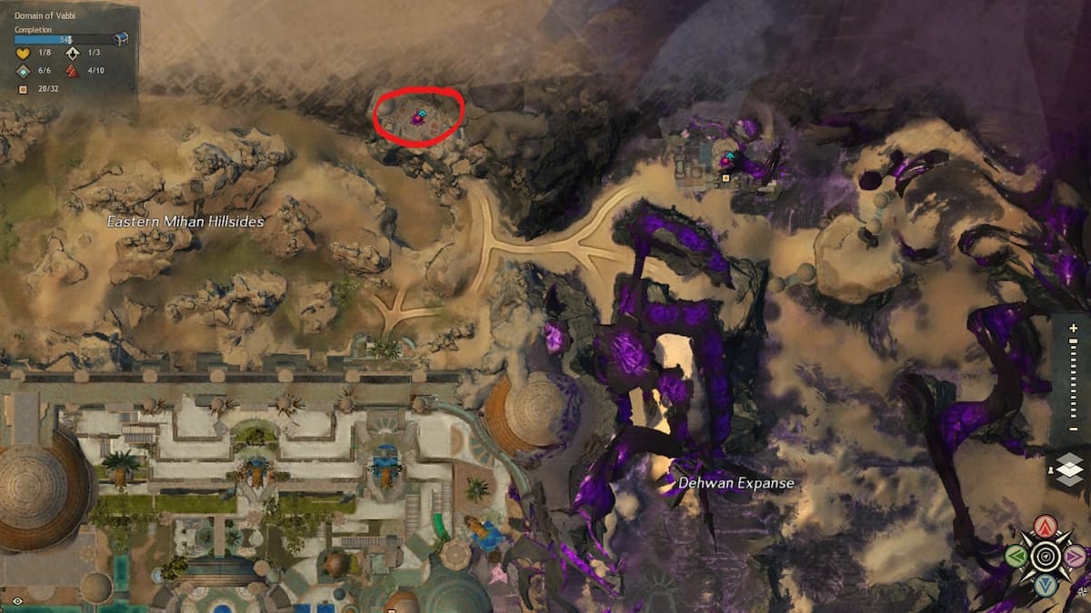 All Mastery Insight Points in the Domain of Vabbi in Guild Wars 2 - Gamepur