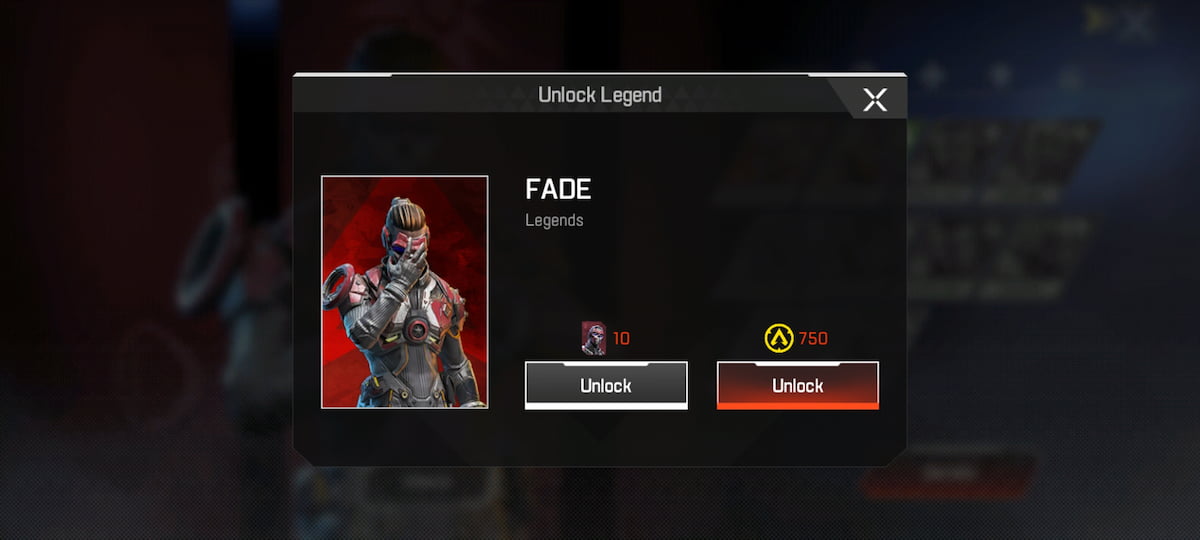 How to unlock Fade in Apex Legends Mobile - Chips and Pieces - Gamepur