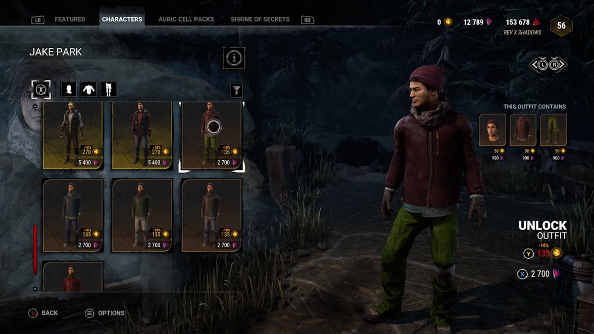 All Jake Park outfits in Dead By Daylight - Gamepur