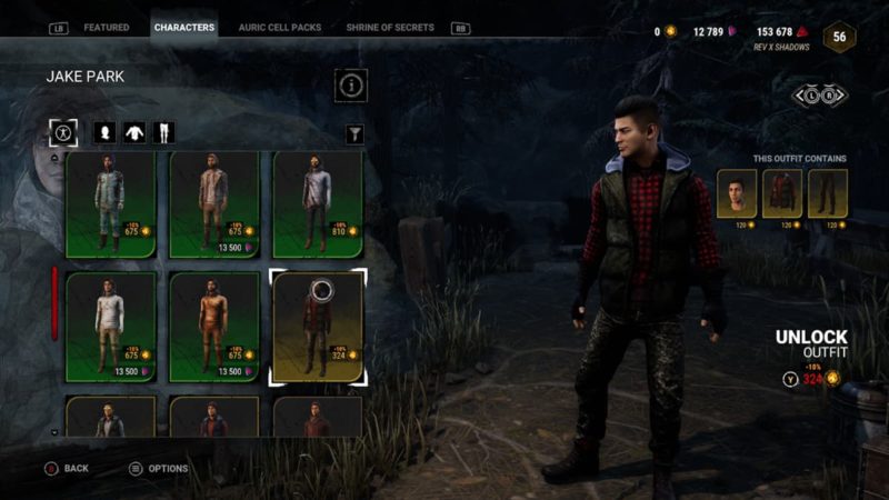 All Jake Park outfits in Dead By Daylight - Gamepur
