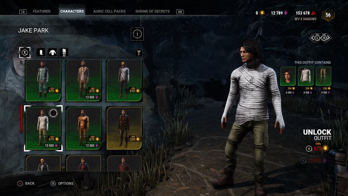 All Jake Park outfits in Dead By Daylight - Gamepur