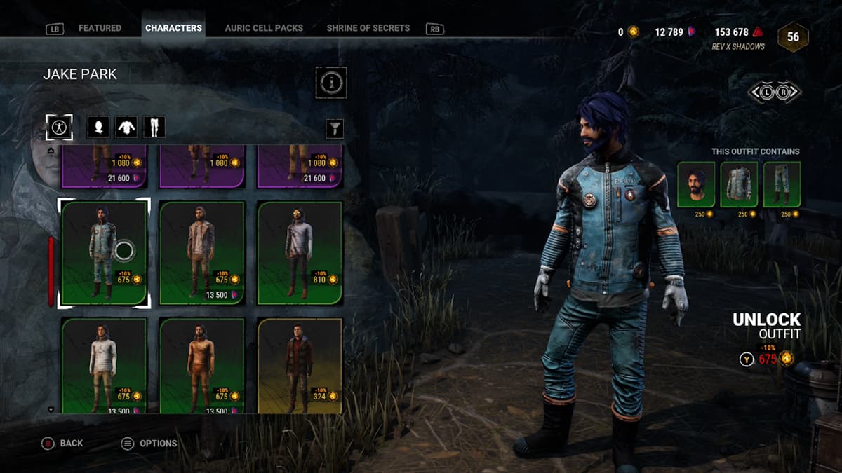 All Jake Park outfits in Dead By Daylight - Gamepur
