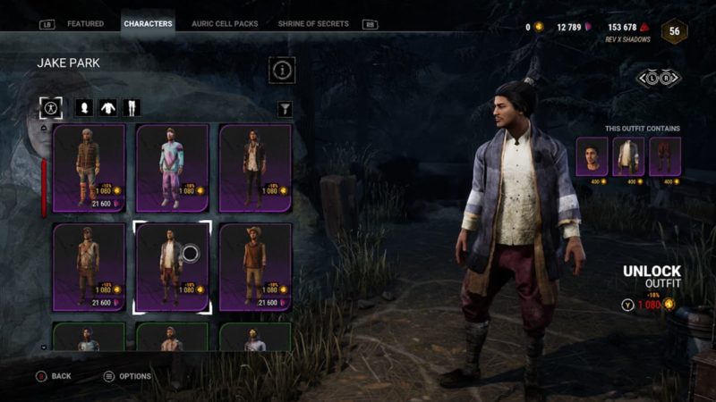 All Jake Park outfits in Dead By Daylight - Gamepur