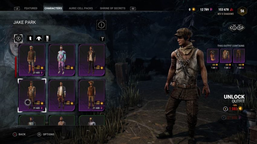 All Jake Park outfits in Dead By Daylight - Gamepur