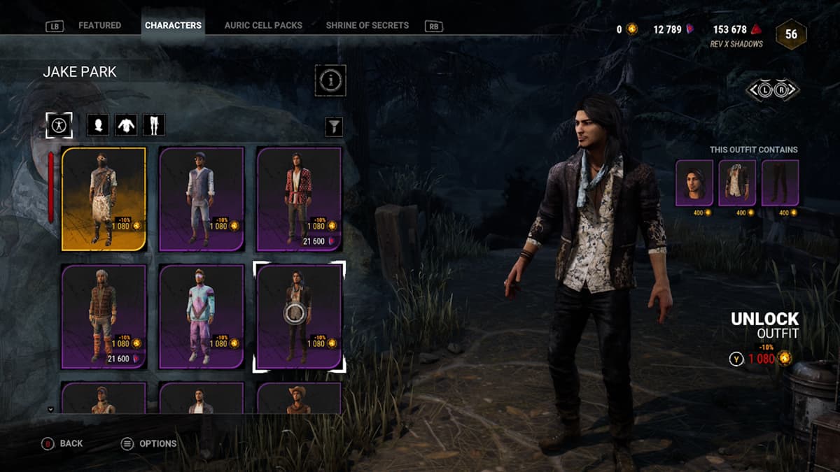 All Jake Park outfits in Dead By Daylight - Gamepur