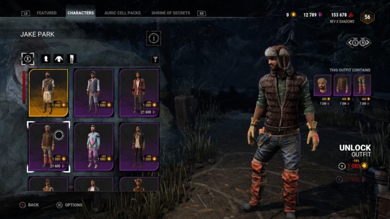 All Jake Park outfits in Dead By Daylight - Gamepur