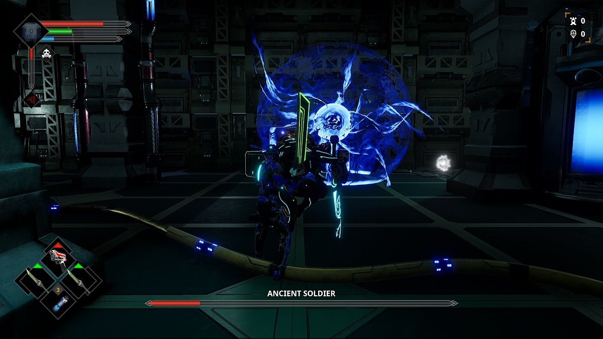 How to beat the Ancient Soldier in Dolmen - Gamepur