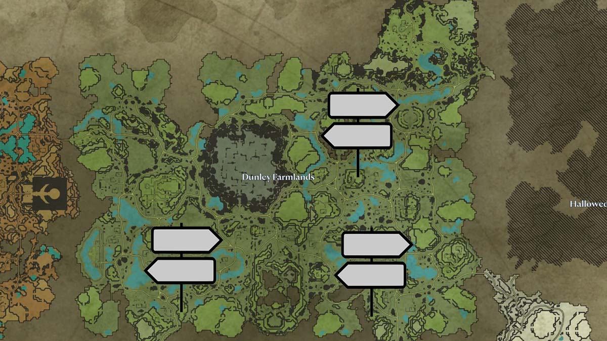 All Waygate locations in V Rising - Gamepur