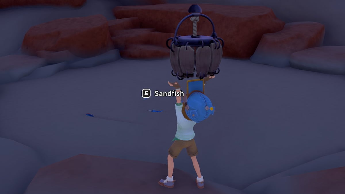 How Sandfishing works in My Time at Sandrock - Gamepur