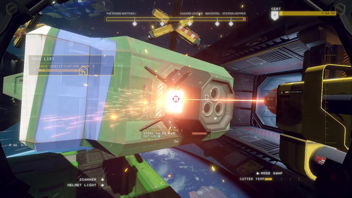 How to cut salvage in Hardspace: Shipbreaker - Gamepur