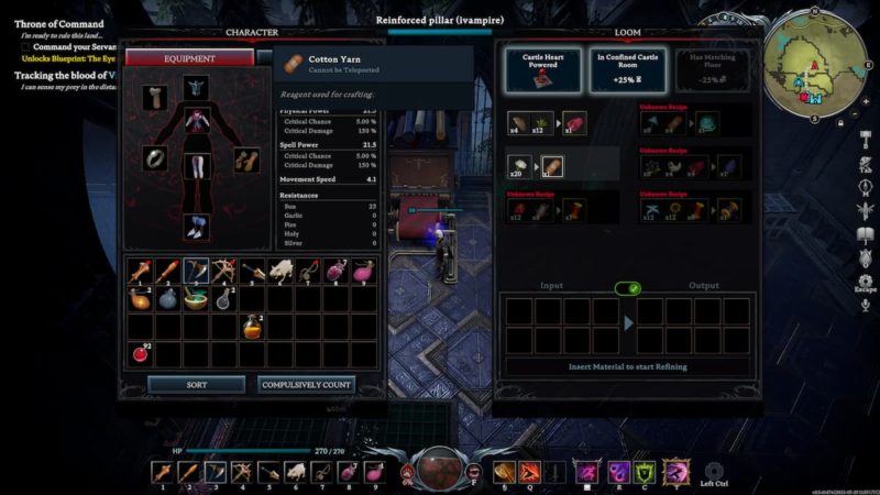 How to get Cotton Yarn in V Rising - Gamepur