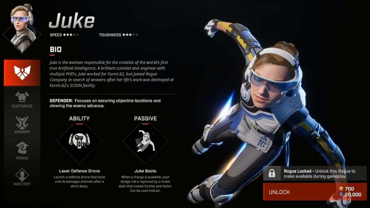 Rogue Company Juke guide - Abilities, weapons, gadgets, Perks, tips ...
