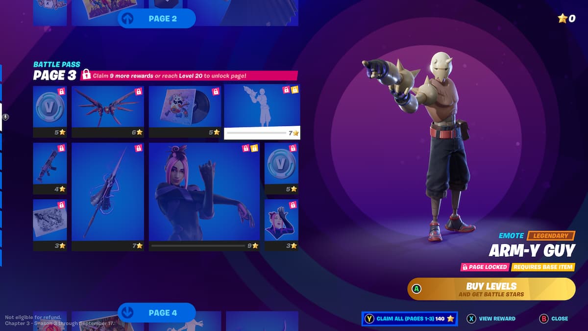 All Battle Pass cosmetics and skins in Fortnite Chapter 3 Season 3 ...