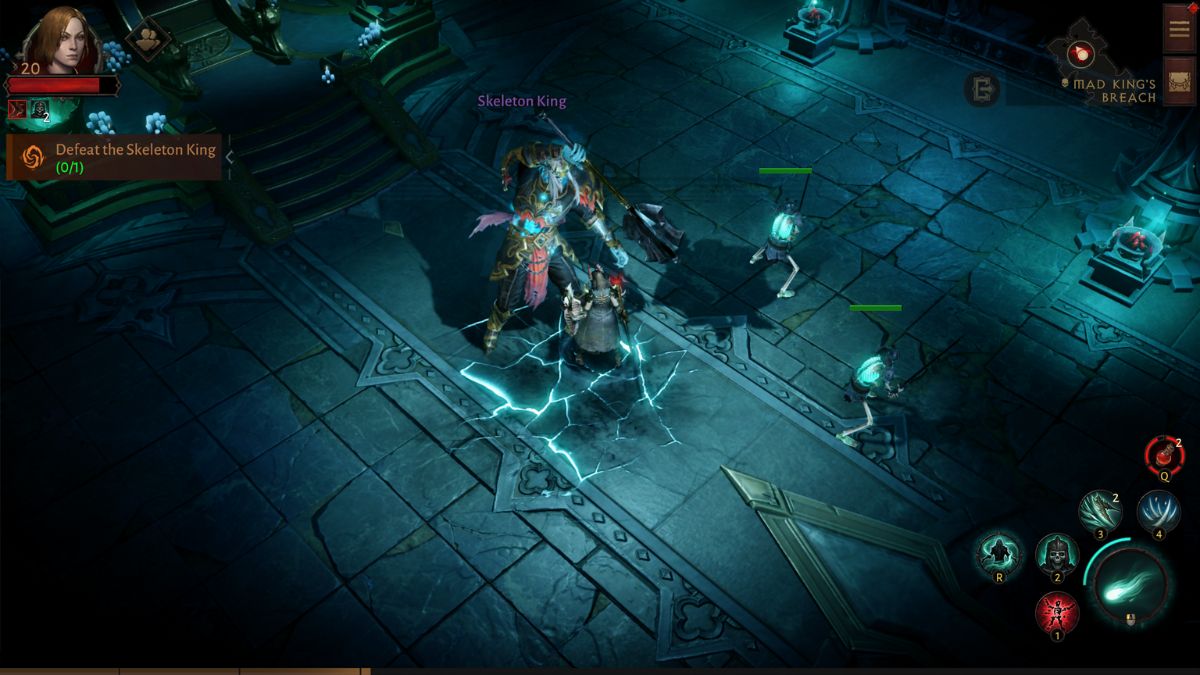 How to defeat the Skeleton King in Diablo Immortal - Gamepur
