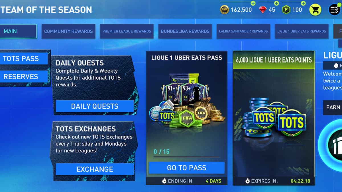 FIFA Mobile 22 Team of the Season (TOTS) Event Guide - Gamepur