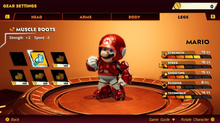 How to unlock the Muscle Gear set in Mario Strikers: Battle League ...