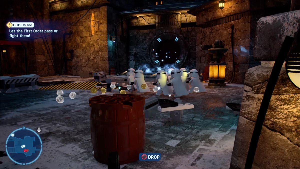 How to complete Be Rey-ly Quiet Challenge in Lego Star Wars: The ...