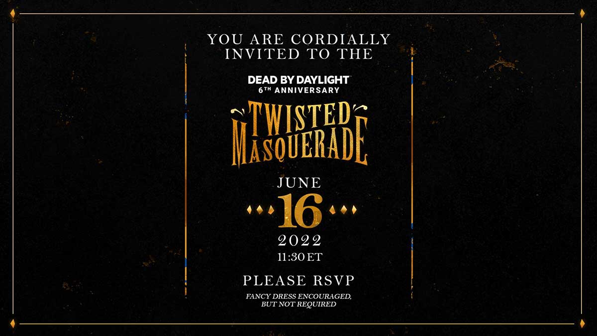 What is the Dead by Daylight Twisted Masquerade? 6th Anniversary event ...